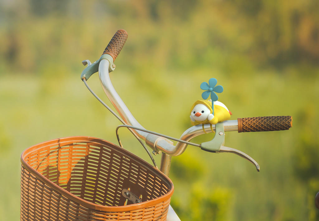 Fahrradklingel Lustig Fahrrad Quitscheentchen Mit Helm Wassermelone ...